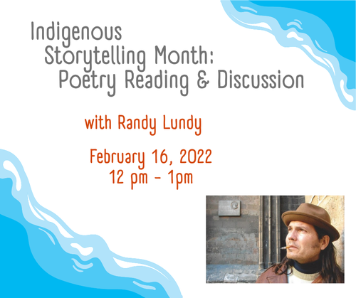SaskCulture ~ Event: Indigenous Storytelling Month - Poetry Reading ...
